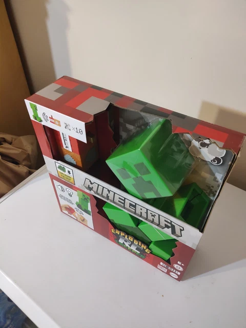 MINECRAFT EXPLODING CREEPER RC Car & DLC Code Mattel💥 In Hand Ready To ...