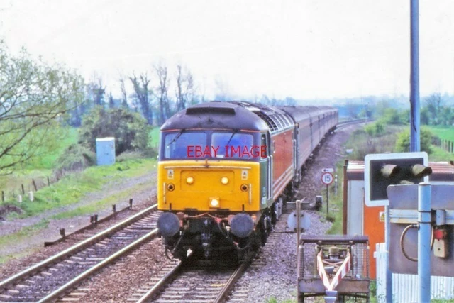 PHOTO CLASS 47 Virgin Livery At Appleford From Signal Box 1997 £1.75 ...