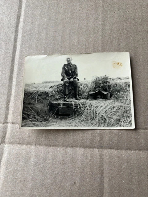 PHOTO ALLEMANDE POSITION Camoufler Ww2 Militaria Original EUR 2,00 ...