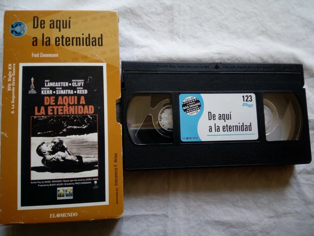 HERE TO ETERNITY Tape VHS Burt Lancaster. Frank Sinatra Montgomery ...