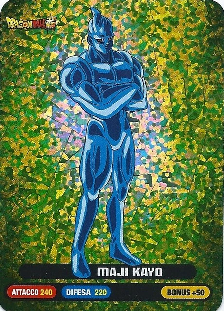 DRAGON BALL UNIVERSE SURVIVAL Lamincards Diramix - N° 122 MAJI KAYO EUR ...