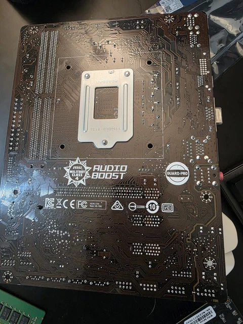 MSI H110M PRO-VH Socket 1151 DDR4 Micro ATX Motherboard complete with ...