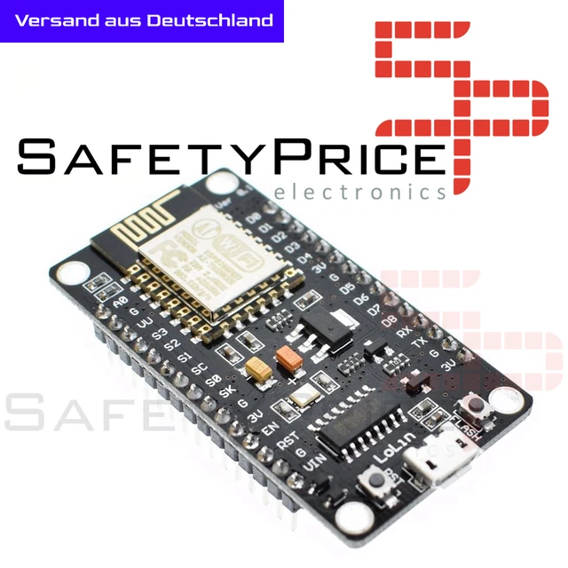 NODEMCU V3.4 ESP8266 ESP-12 E Lua CH340 WiFI WLan IoT Arduino Lolin Mini Micro EUR 55,70 ...
