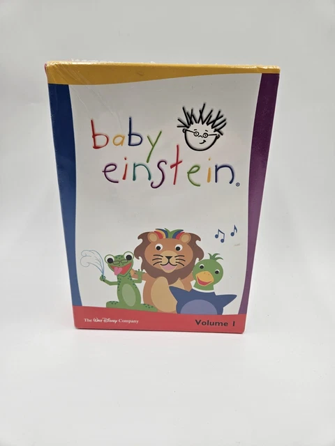 BABY EINSTEIN BOX Vol. 1 Bach Newton Shakespeare New Sealed Walt Disney ...