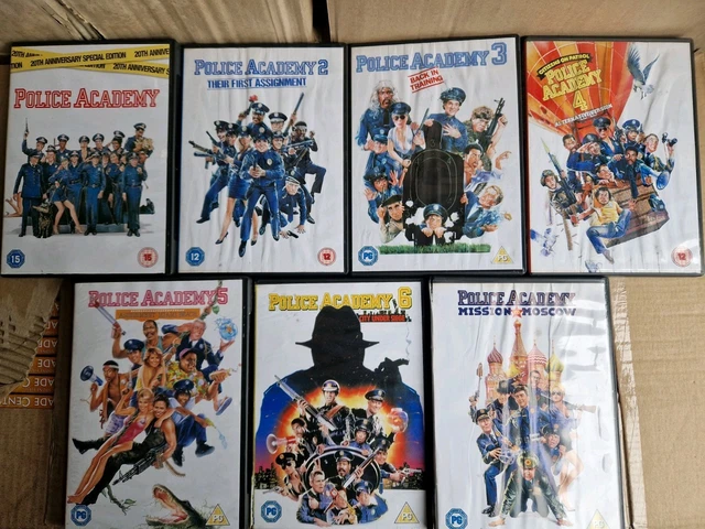 POLICE ACADEMY DVD Box Set - Complete Police Academy 1 - 7 DVD £8.99 ...