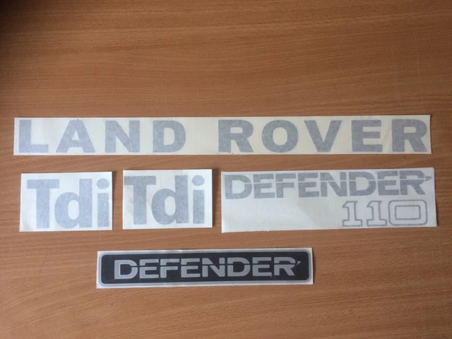 LAND ROVER DEFENDER 110 Tdi Replacement Decal Kit EUR 15,07 - PicClick FR