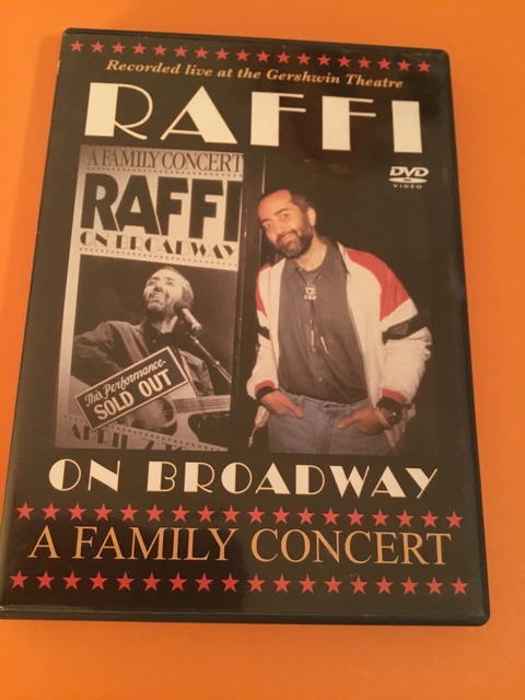 RAFFI ON BROADWAY: A Family Concert DVD Live Gershwin Theatre $27.22 ...