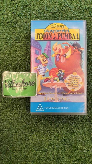 DISNEY'S DINING OUT With Timon & Pumbaa (Vhs) -JC231110 $25.00 ...