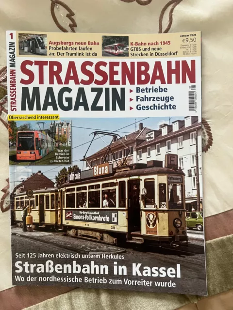 STRASSENBAHN MAGAZIN NR. 1 Januar 2024 EUR 3,00 - PicClick DE STRASSENBAHN MAGAZIN NR. 1 Januar 2024 EUR 3,00 - PicClick DE