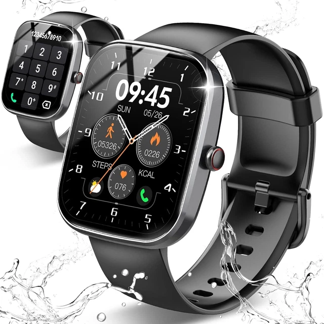 SMARTWATCH CON EFFETTUA/RISPOSTA Chiamate, 1.91'' Orologio Smartwatch ...