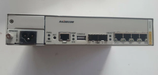 RAISECOM RAX711-4GE-AC/S-02 EUR 100,00 - PicClick FR
