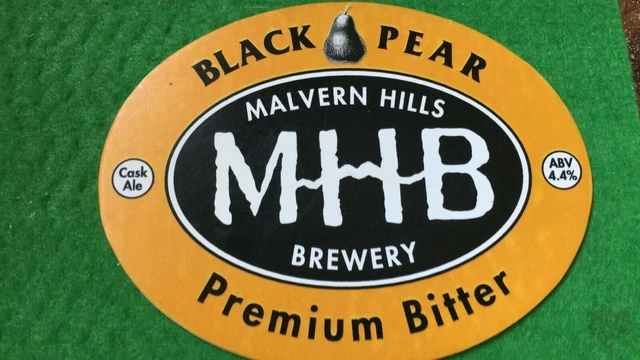 BEER ALE PUMP Clip - Malvern Hills Brewery Black Pear (Ii64) £6.99 ...