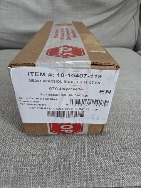 POKÉMON TCG CHAOS Rising Booster Box (36) Brand New Sealed Case Of 6 ...
