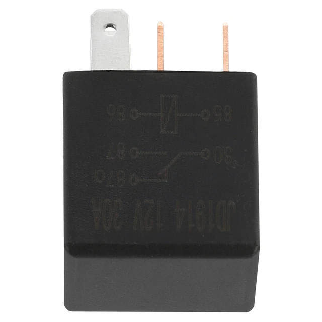 CAR RELAY 12V 30A Micro Relay 5 Pin Automotive Changeover Contacts ...
