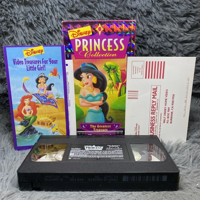 JASMINES ENCHANTED TALES The Greatest Treasure VHS Tape 1995 Princess ...