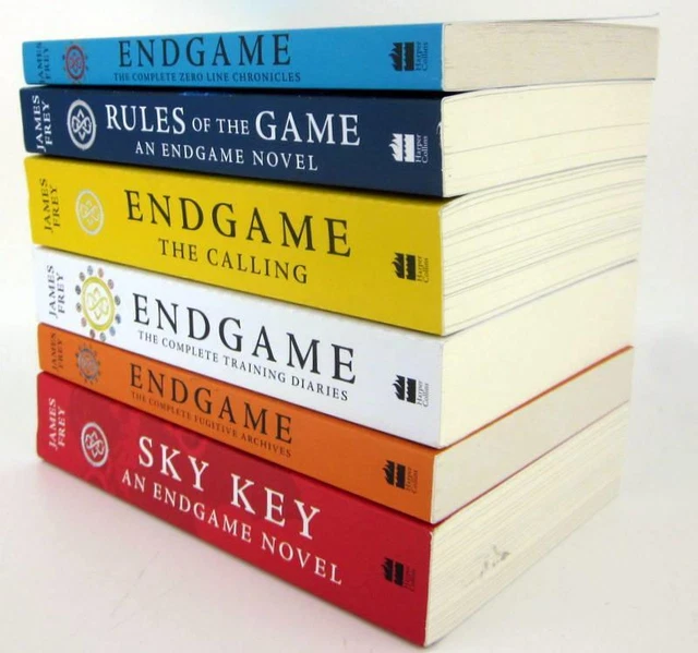 JAMES FREY ENDGAME - 6 Book Set - End Game Training Diaries Fugitive ...