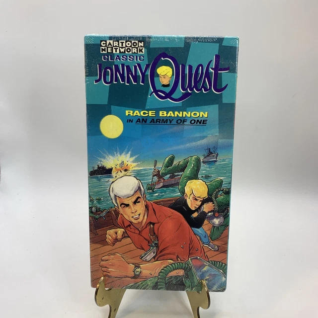 CARTOON NETWORK 1996 VHS Johnny Quest Race Bannon In An Army of One ...