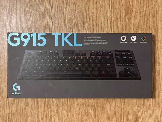 LOGITECH G915 TKL Lightspeed Mechanical Gaming Keyboard - GL Tactile ...