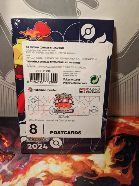 PokÉmon European International Championships 2024 London Euic Postcards