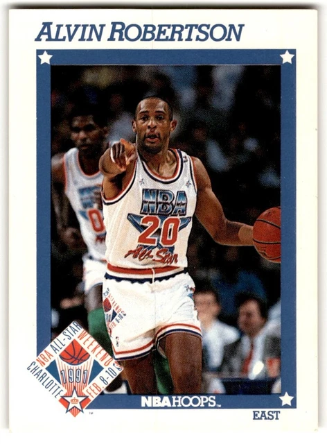 1991-92 HOOPS ALL-STAR Alvin Robertson #258 Milwaukee Bucks $2.15 ...