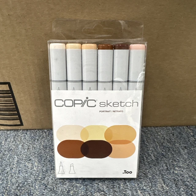 COPIC SKETCH MARKER Set, Portrait - 6 Colors $50.00 - PicClick CA