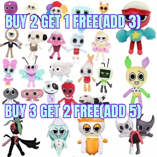 DANDY S WORLD SCRAPS Goob Game Plush Anime Figure Doll Cartoon Toy Xmas DANDY S WORLD SCRAPS Goob Game Plush Anime Figure Doll Cartoon Toy Xmas