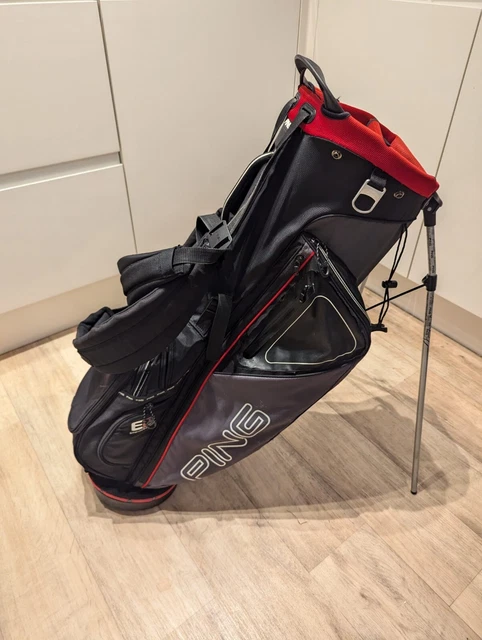 PING HOOFER E2 Enhanced Ergonomics 5 Way Divider Golf Stand Bag ...