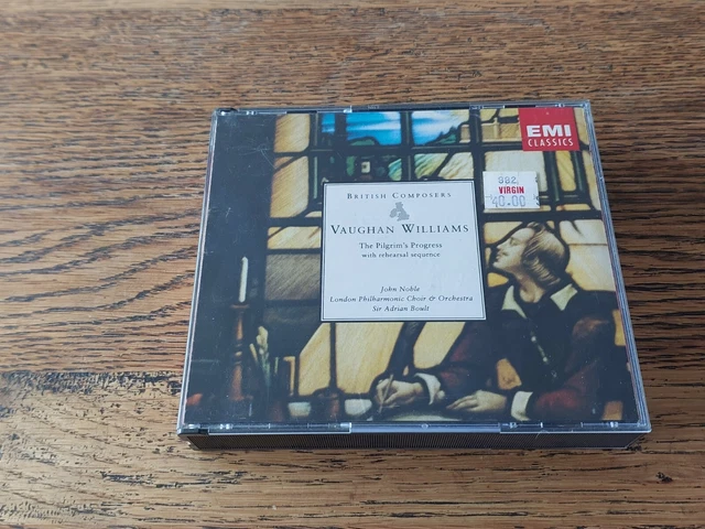 VAUGHAN WILLIAMS PILGRIMS Progress Sir Adrian Boult 2 CD British Composers VGC $31.92 - PicClick AU