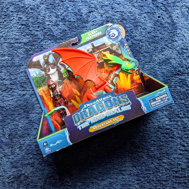 Dreamworks Dragons The Nine Realms Adventure Set Alex And Feathers Toy Figures Eur 1946 Picclick Fr
