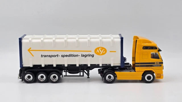 HERPA H0 1:87 Volvo FH12 Sattelzug ASG Spedition EUR 5,50 - PicClick DE