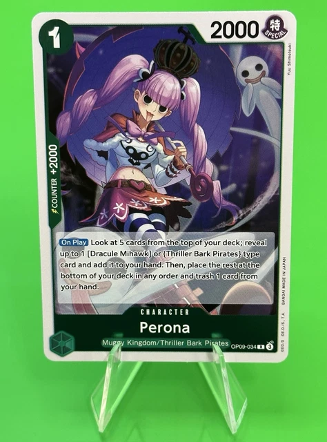 💥💥ONE PIECE SERIES 9 Emperors In The New World Perona OP09-034, Rare!!💥💥 $2.00 - PicClick CA