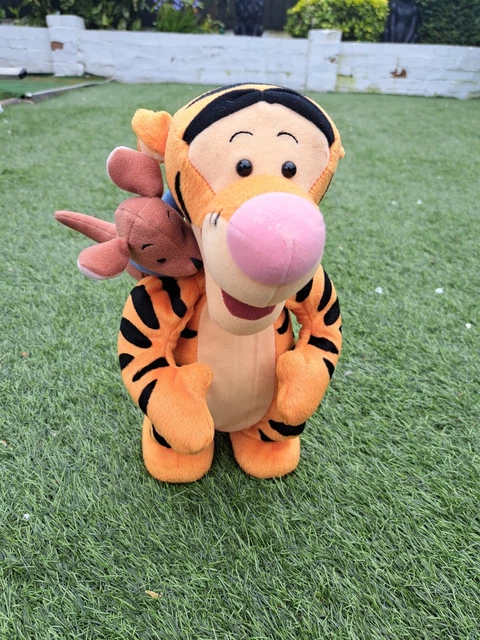 VINTAGE DISNEY TIGGER And Roo Bouncing/Singing Talking Mattel 1999 ...