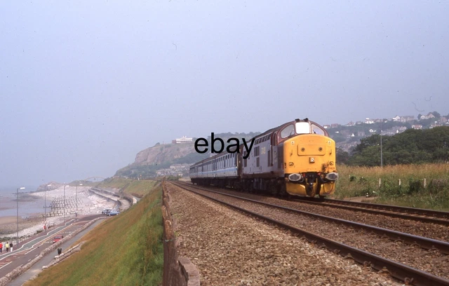 35MM RAILWAY SLIDE - Diesel Electric Class 37. 37428 @ Colwyn Bay £3.25 ...