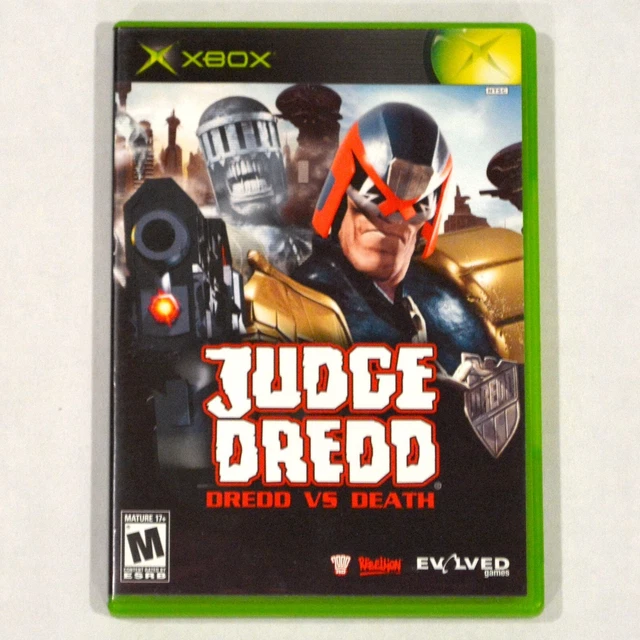 JUDGE DREDD: DREDD vs Death (Microsoft Xbox, 2005) CIB w/ original Case ...