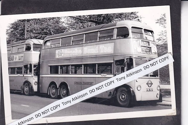 LONDON TRANSPORT - Q1 Type Trolley Bus No. 1767 On Route 604 - Photo ...