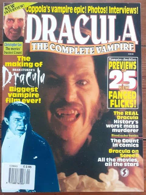 DRACULA: THE COMPLETE Vampire Mag, Starlog Movie Magazines Presents #6 ...