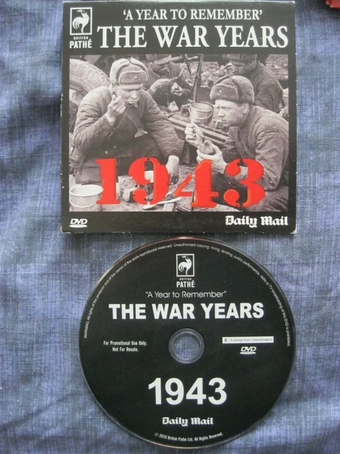 BRITISH PATHE.'A YEAR TO REMEMBER'THE WAR YEARS 1943. Daily Mail Promo ...