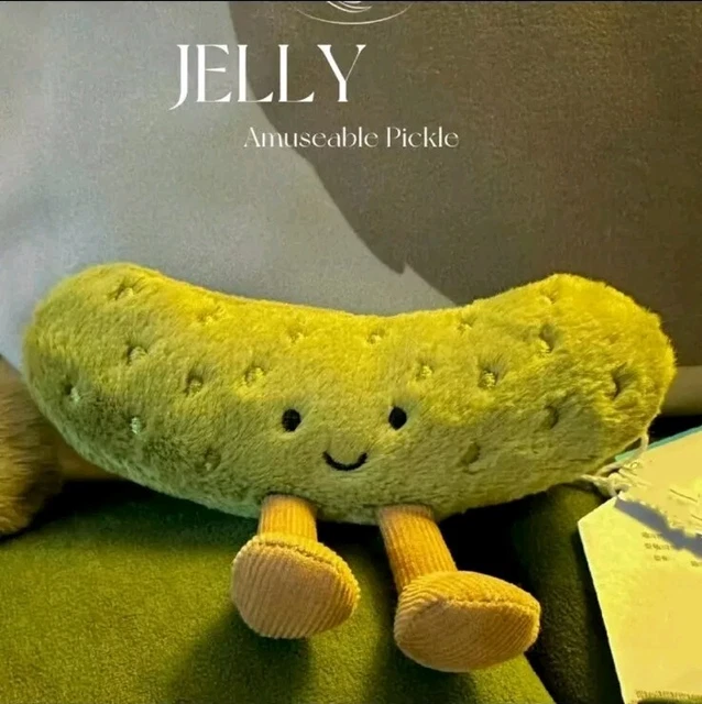 JELLYCAT STYLE AMUSEABLE Pickle Brand New £12.55 - PicClick UK