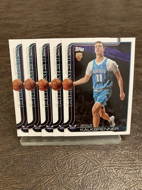 2025-26 TOPPS BASKETBALL Ryan Kalkbrenner Rookie RC 6-Card Lot #234 ...