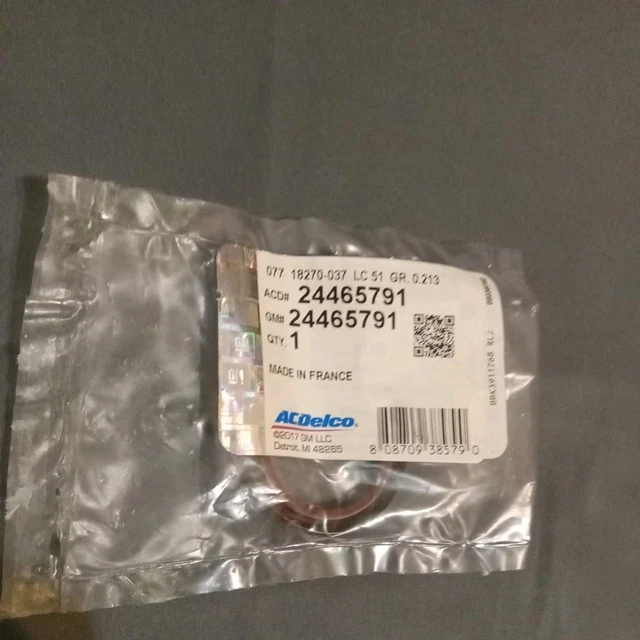 GM GENUINE PARTS Front Crankshaft Engine Oil Seal GM Part #12634614 14 ...