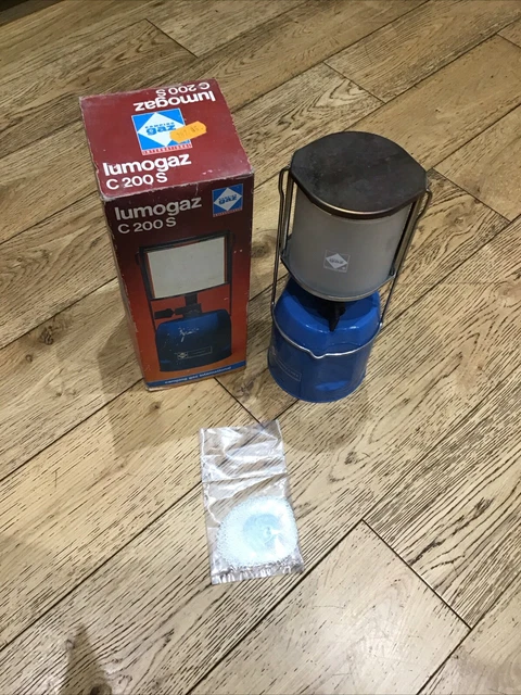 CAMPING GAZ LUMOGAZ C200S Hanging Gas Camping Lamp Light £14.99 ...