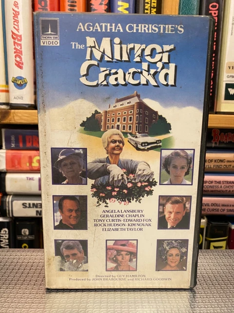 THE MIRROR CRACK'D RARE pre cert VHS video THORN EMI EX Rental AGATHA ...
