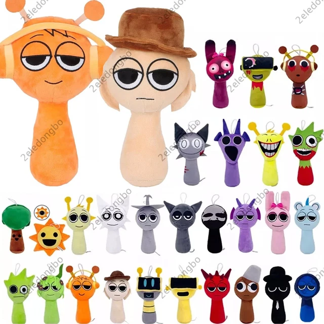 2025 NEW SPRUNKI Plush Toy Simon Oren Winda Sprunki Character Doll Gift ...