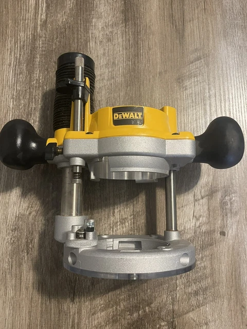 DEWALT DW618PKB 12 Amp Corded 2-1/4 Horsepower Fixed and Plunge Base ...