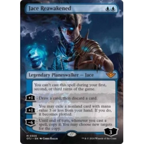 JACE REAWAKENED (BORDERLESS) Outlaws Of Thunder Junction OTJ ...