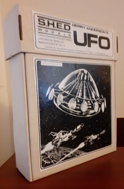 S.H.E.D. MODELS GERRY Anderson UFO Model Kit 1989 VERY RARE! £120.00 ...