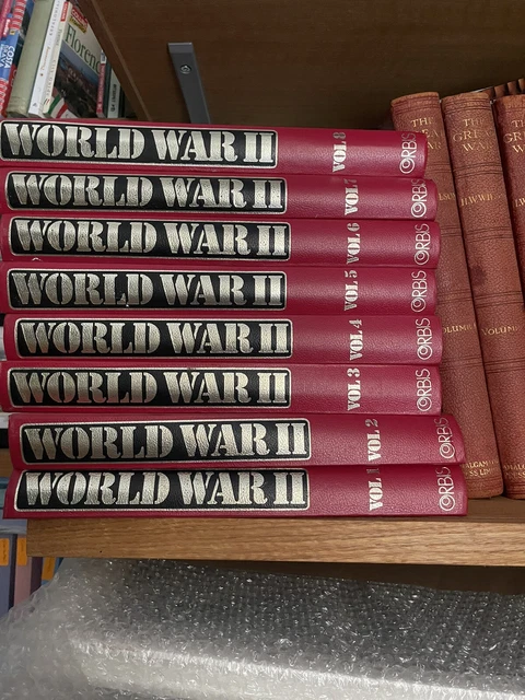 ORBIS WORLD WAR II Magazine From 1970s x8 Volumes in Binders £40.00 ...
