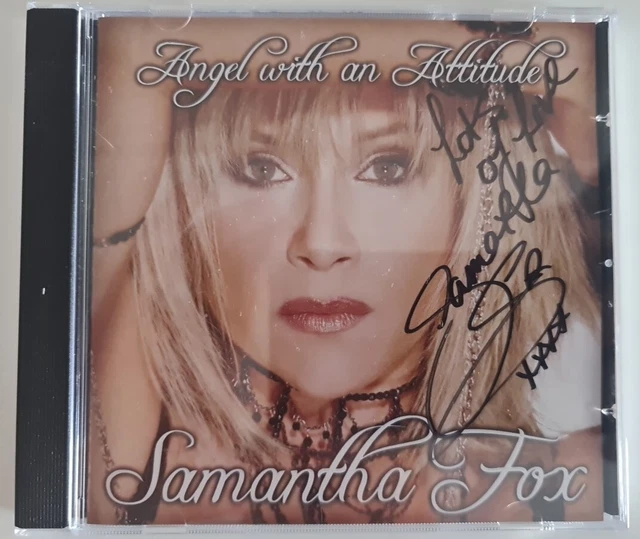 SAMANTHA FOX AUTOGRAFO firmato originale autografo firmato CD ...