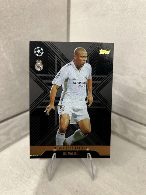 TOPPS MATCH ATTAX EXTRA 2024/25 2025 Ronaldo Real Madrid Black Edge ...