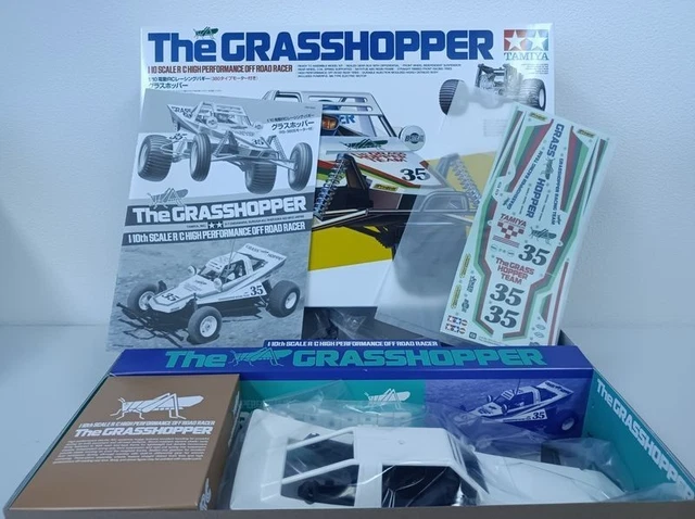 TAMIYA 1/10 RC The Grasshopper Off-Road Racing Buggy 380 Motor Kit ...